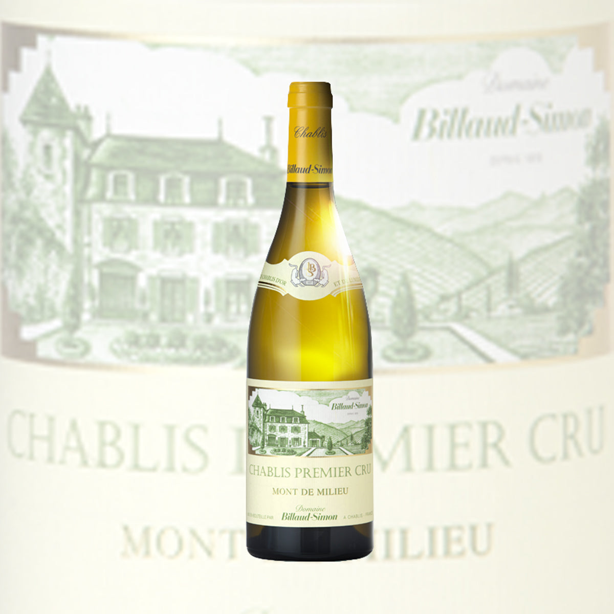 Domaine Billaud-Simon, Chablis 1er Cru, Mont de Milieu Chardonnay – PS ...